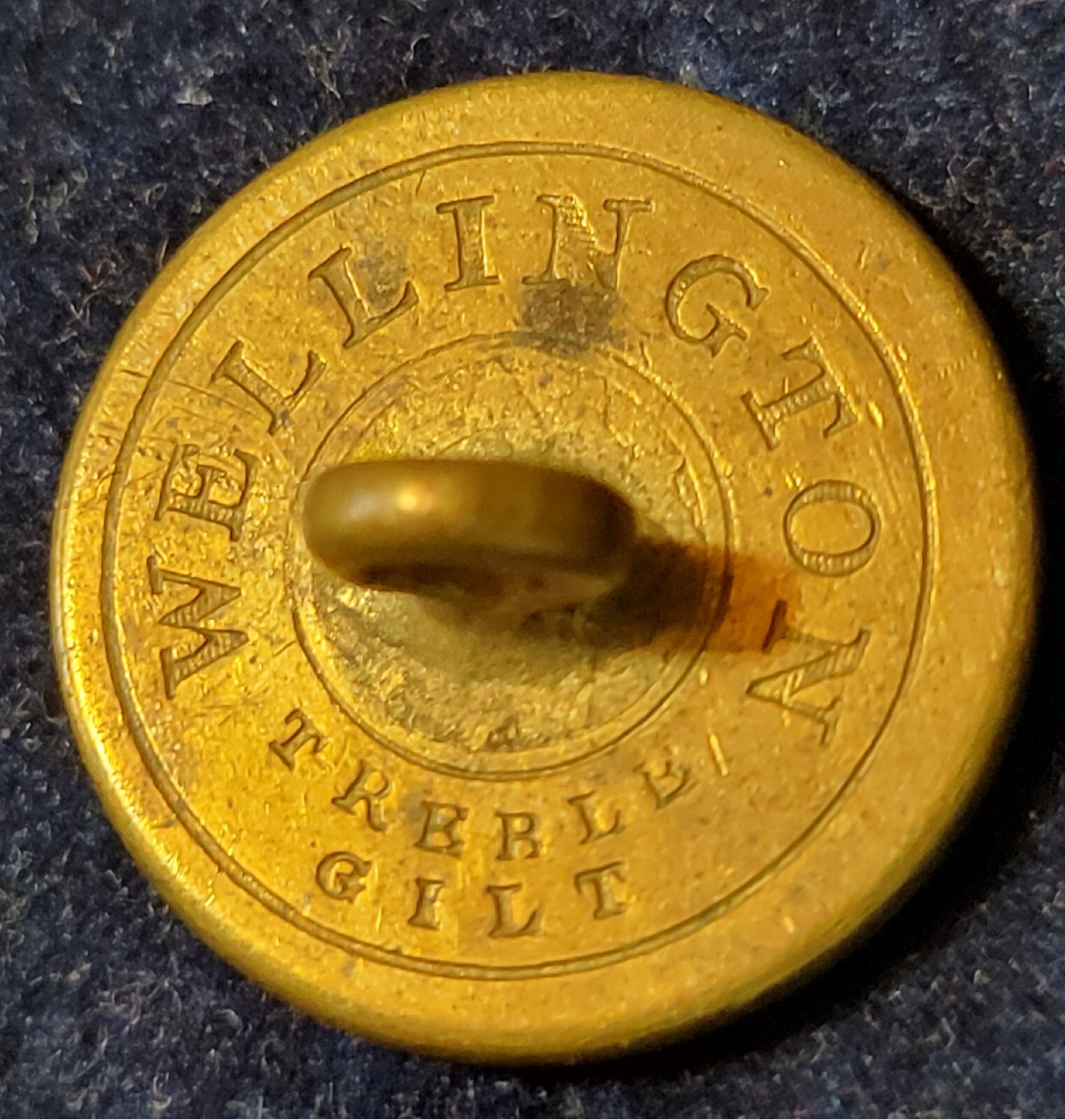 WAR OF 1812 OR NAPOLEONIC ERA ENGLISH PATRIOTIC BUTTON "WELLINGTON" | eBay