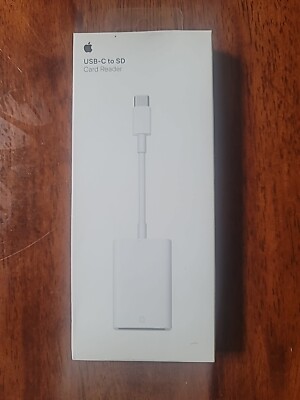Apple USB-C to SD Card Reader 190198905000 | eBay
