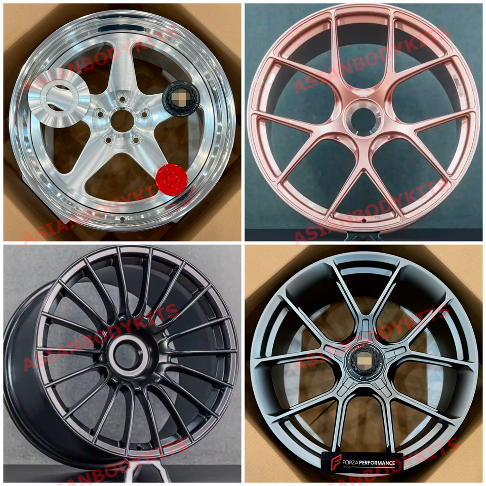 MAGNESIUM FORGED WHEEL RIM 1 pc for PORSCHE 911 991 Carrera 4 Turbo S ...