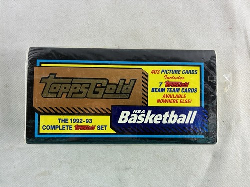 1992-93 Topps Gold Basketball Factory Sealed Set | eBay