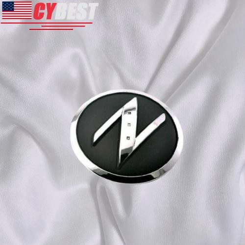 Chrome Black Z Emblem Front Fender Side Badge For 350Z 370Z Fairlady Z ...