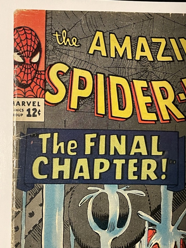 Amazing Spider-Man #33 (1966) Steve Ditko Cover Art The Final Chapter G ...