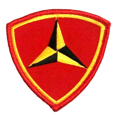 U.S. MARINE CORPS 3rd MARINE DIVISION INSIGNIA PATCH (MC-3) USMC | eBay