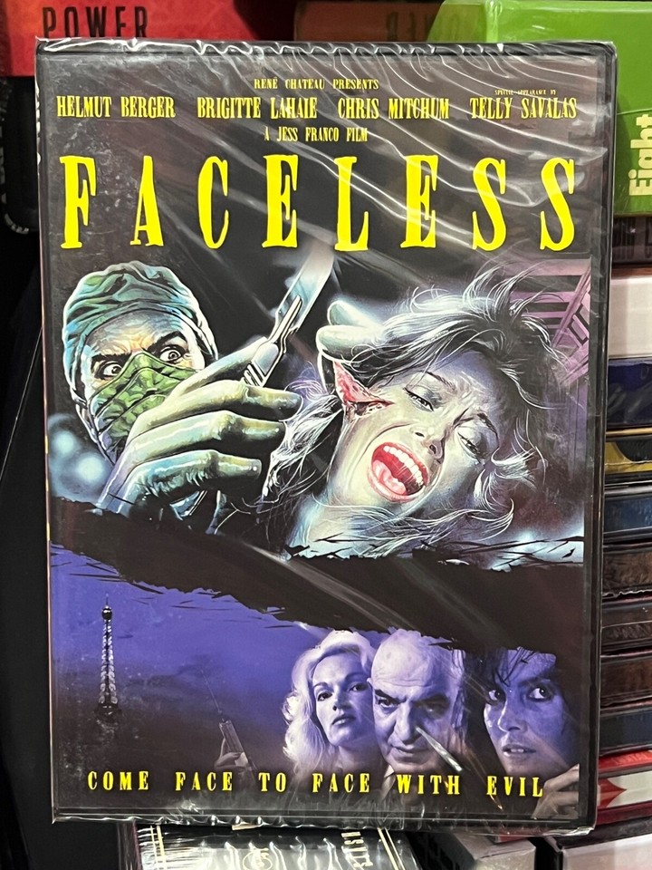 Faceless (DVD) Jess Franco, Helmut Berger, Lina Romay, Telly Savalas, BRAND NEW! 631595032499| eBay