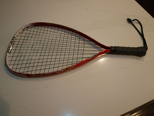 Head Ti Demon Nano Titanium 3 5/8 Adult Red Racquetball Racket Light ...