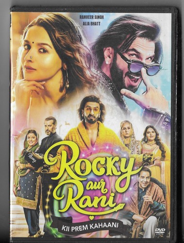 Rocky Aur Rani Kii Prem Kahaani 1 Disc Bollywood DVD LIKE NEW READ ...