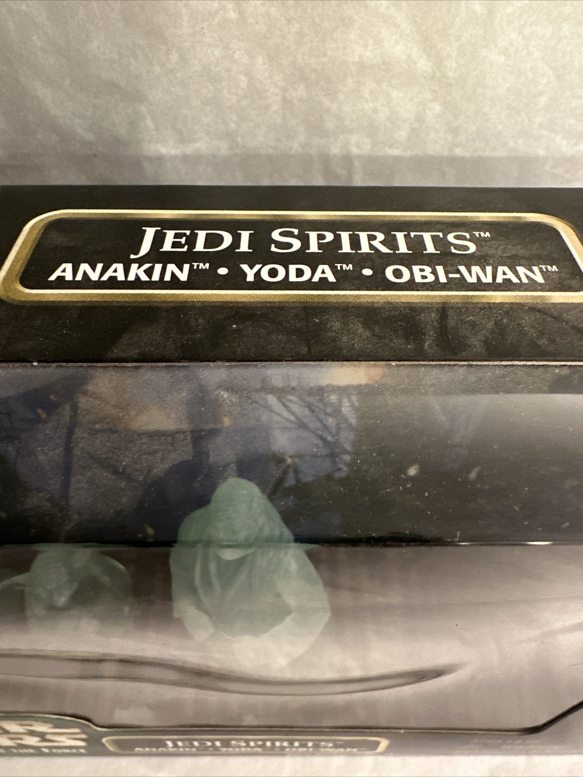 Star Wars Power of the Force Jedi Spirits 3 Pk Anakin Yoda Obi-Wan 1998 ...