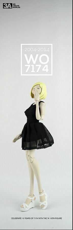 Ms 74 WO7174 Rare Figure Ashley Wood 2014 3A threeA WWR Tomorrow Queen ...