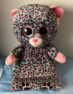 Ty TRIXIE Peek a Boo's Collection LEOPARD Plush EYES ARE SCRATCHED Hang ...