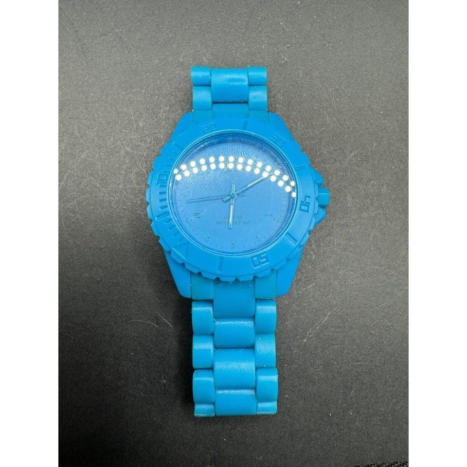 KR3W Phantom Watch Blue K1231BLUE-1S Water Resistant 3ATM Blue Band ...