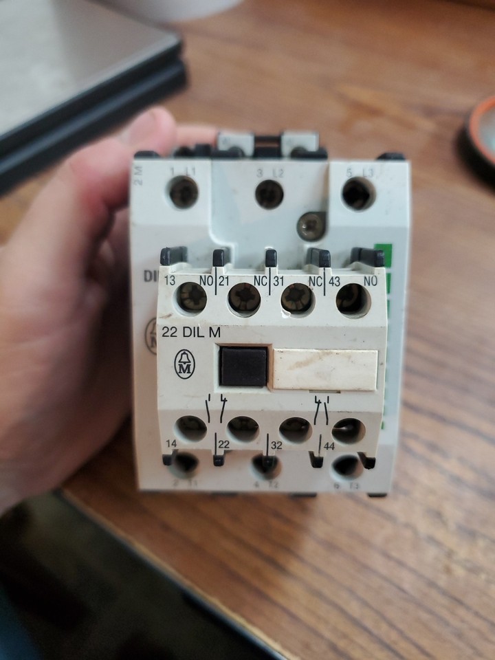 Klockner Moeller DIL2M 22DILM Contactor (VR1) | eBay