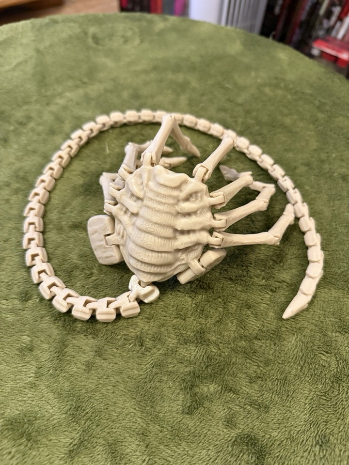 Poseable Facehugger Inspired by Alien 3D Printed | eBay UK