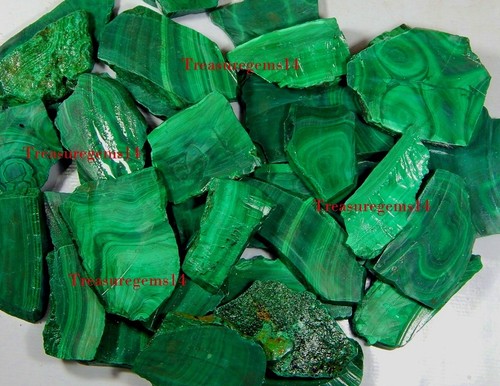 2500 CT NATURAL ANTIQUE DESIGNER GREEN MALACHITE ROCK ROUGH SLAB,TILE ...
