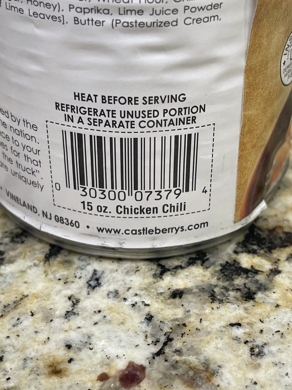 3 Castleberry's Food Truck Favorites ADOBO LIME WHITE CHICKEN CHILI ...