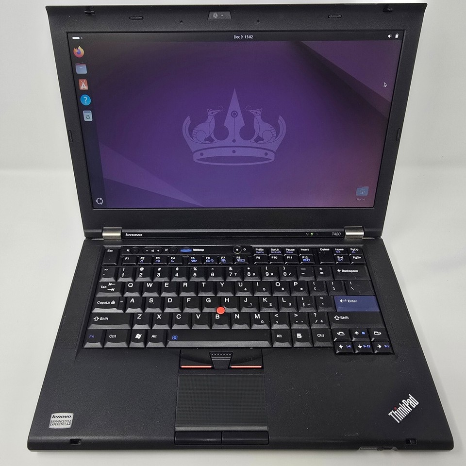 LENOVO THINKPAD Ubuntu Linux T420 i5-2520M 8GB RAM 256GB SSD NVIDIA ...