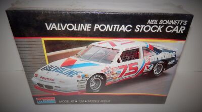 Monogram 1:24 Neil Bonnett's Valvoline Pontiac Stock Car #2737 NIB | eBay