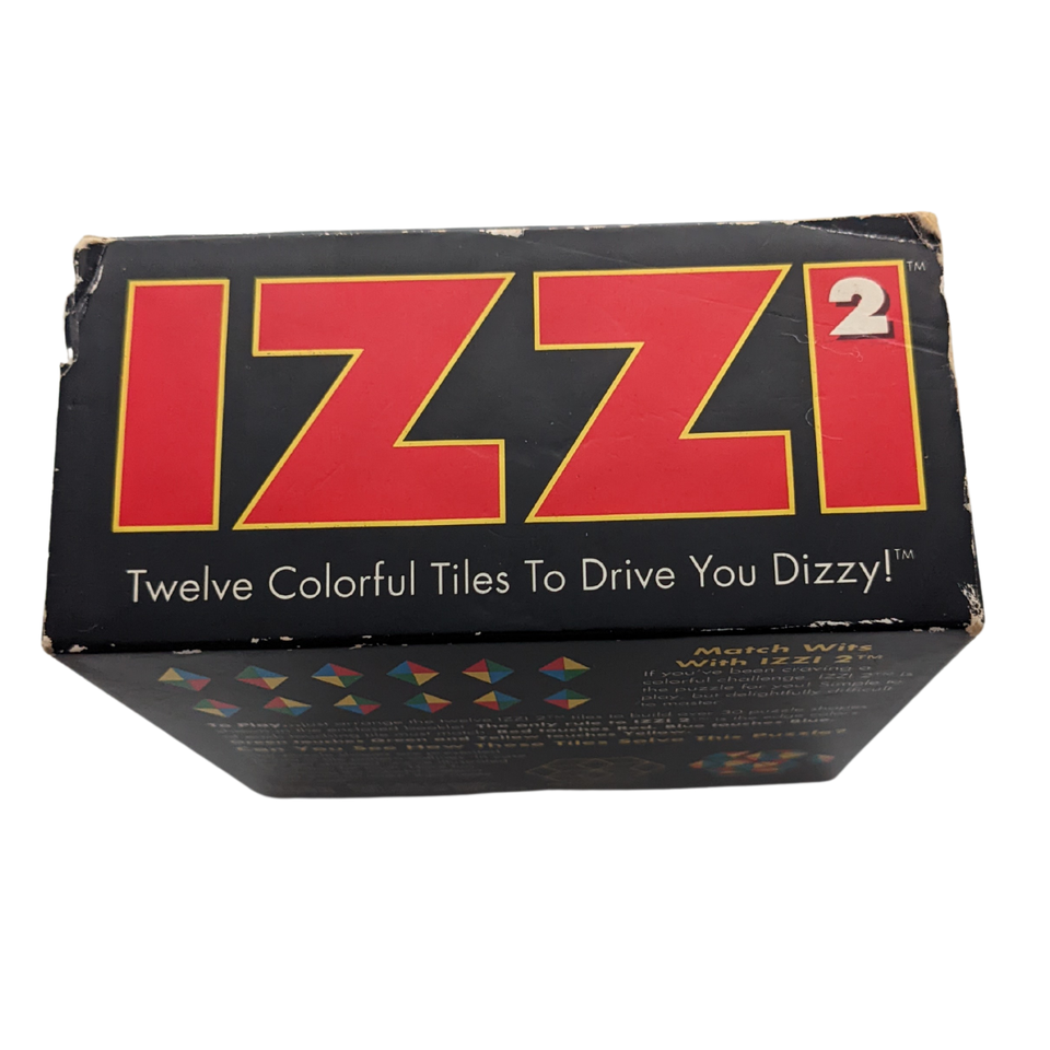Vintage 1993 IZZY 2 Puzzle Game・Complete w/ Booklet & 12 pcs・Retro ...