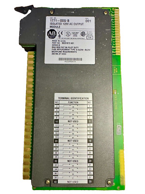 1771-ODD | Allen Bradley | PLC-5, Digital Output Card 120VAC, Used, Ser ...