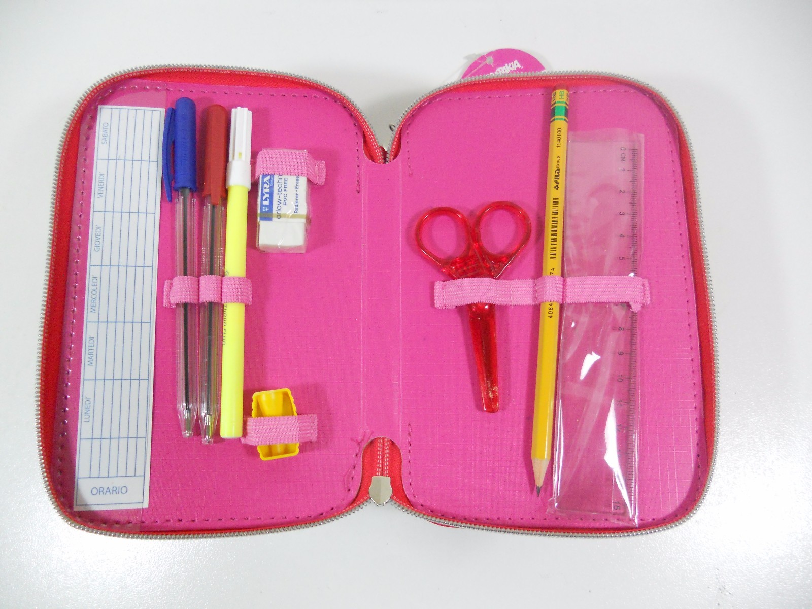 ASTUCCIO SCUOLA ELEMENTARI TRIPLO RIEMPITO PUFFI PUFFETTA | eBay