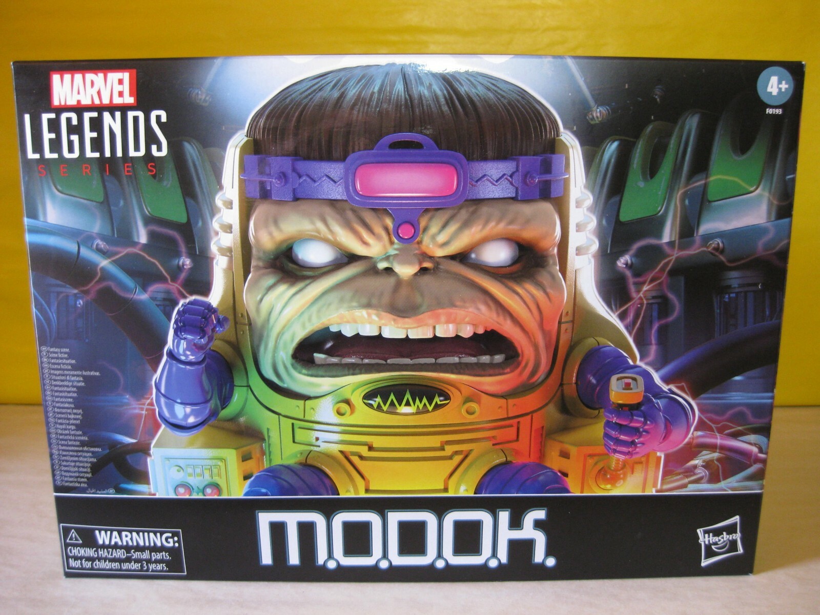2021 Hasbro Marvel Legends 6" Avengers AIM M.O.D.O.K. Deluxe Figure New ...