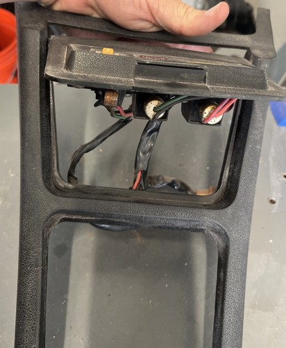 DATSUN 240Z Original Center Console Excellent condition with Choke Knob ...