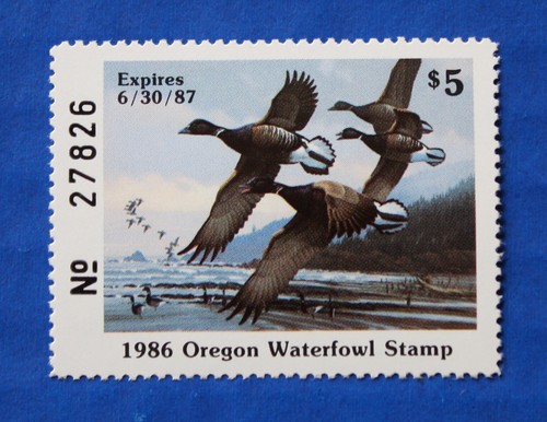 U.S. (OR03) 1986 Oregon State Duck Stamp (MNH) | eBay