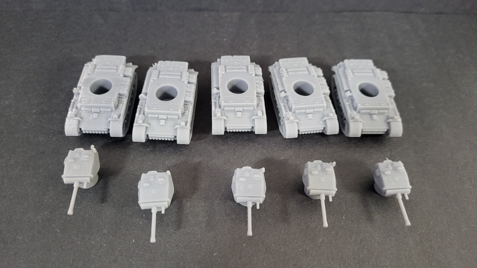 Flames of War German Panzer II Luch Tank Platoon X5 Lot Fow 15mm | eBay