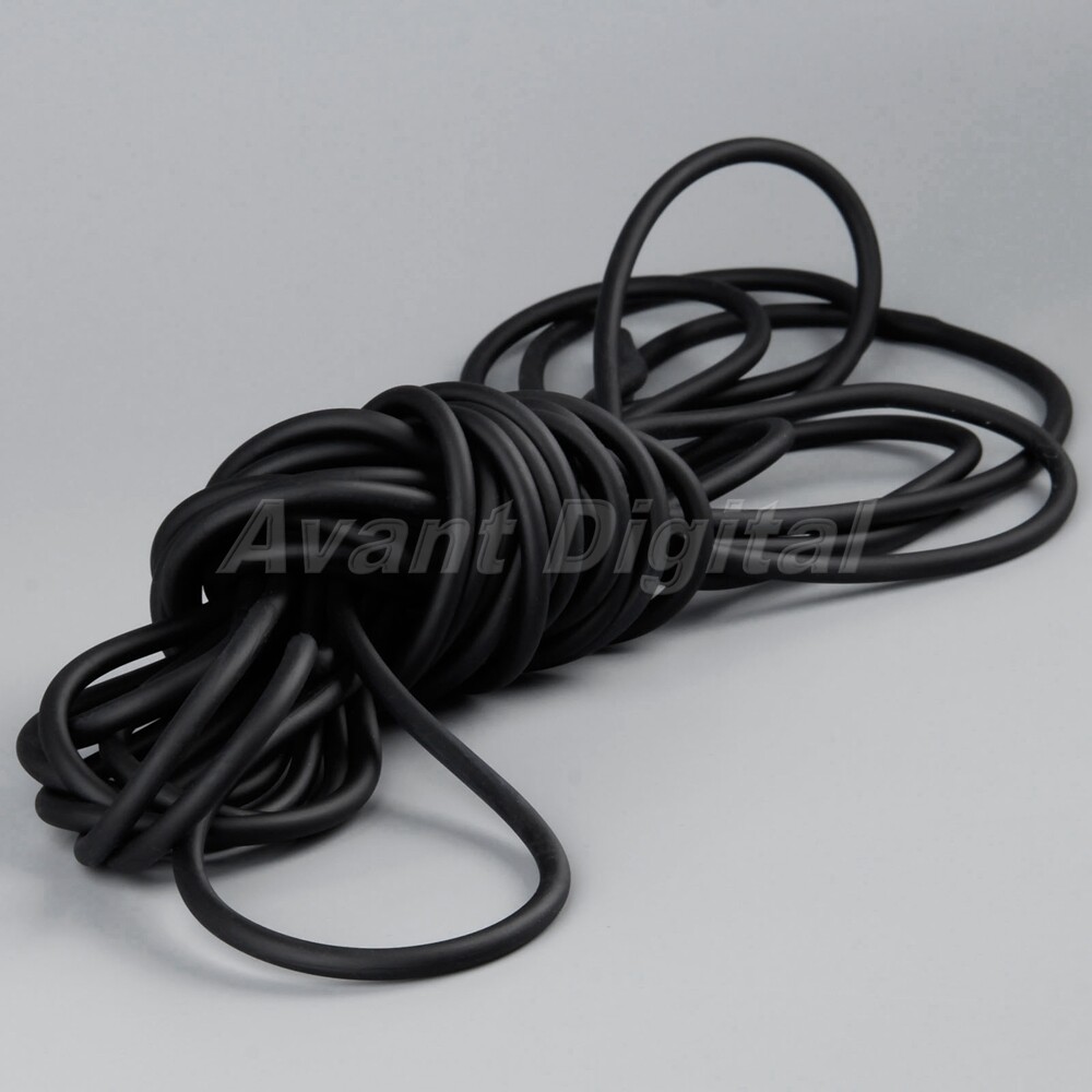 10M 3060 Tubing Rope Natural Latex Black Rubber Band Tube for Slingshot ...