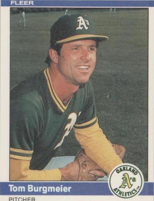1984 Fleer - Tom Burgmeier #439 for sale online | eBay