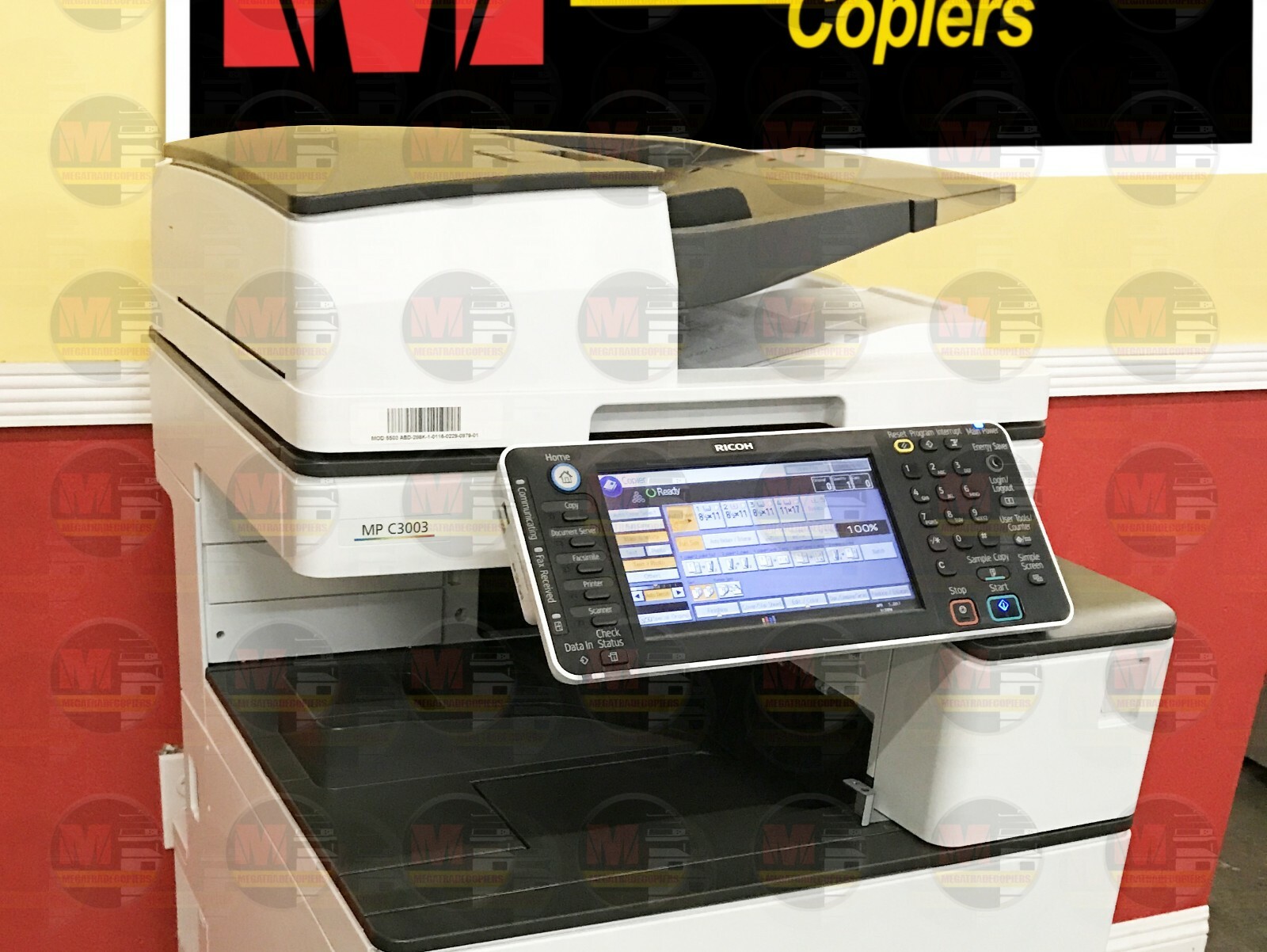 Ricoh Aficio MP C3003 Color A3 Laser Multifunction Printer Copier ...