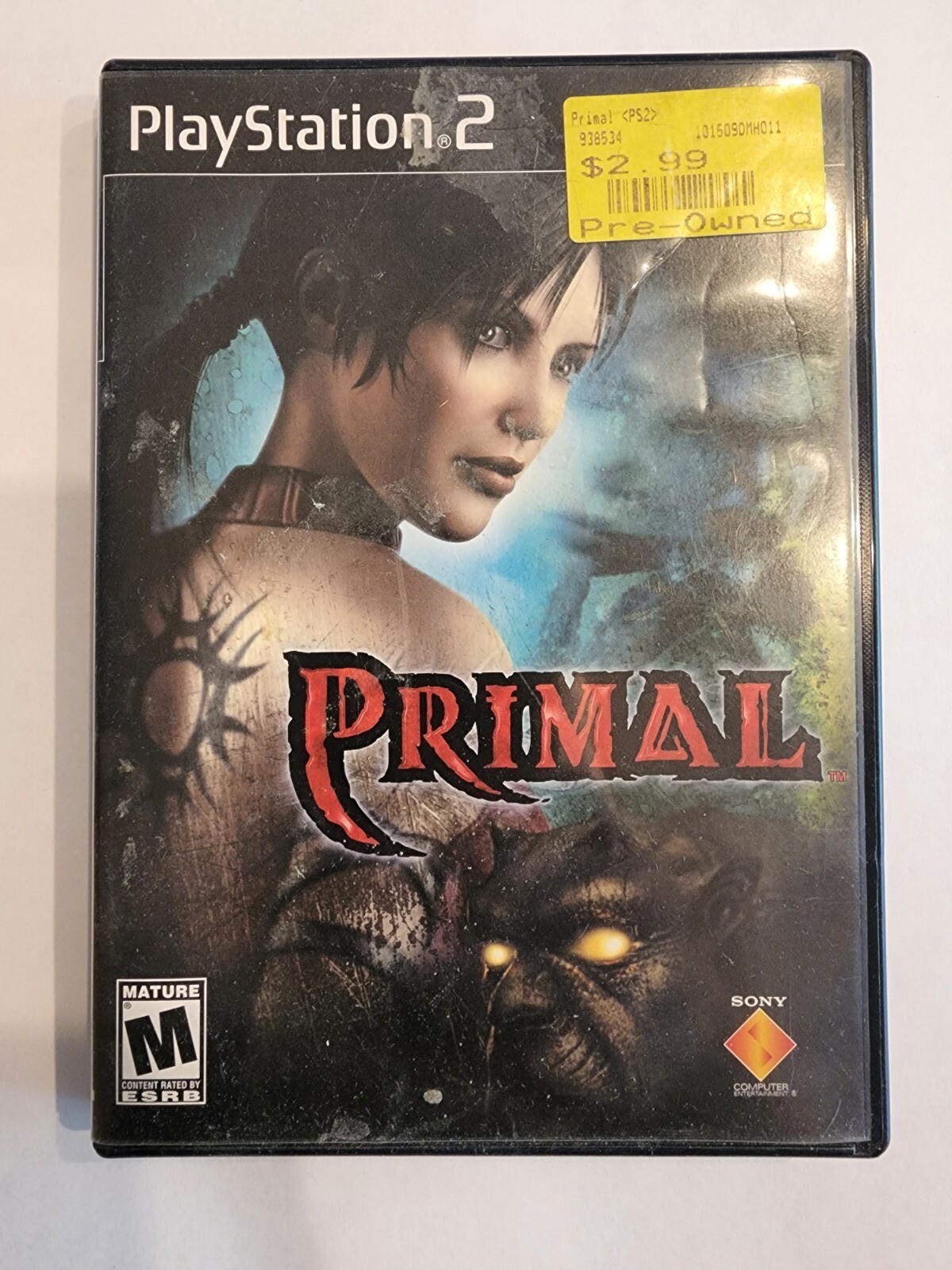 Primal - Sony PlayStation 2, 2003 PS2 with Case, No Manual 711719714224 ...
