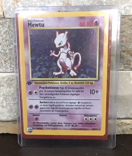 mewtwo first edition German holo | eBay