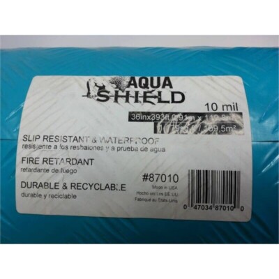 Aqua Shield 87010 Ultimate Surface Protection 10 MIL Polythylene 36” x ...