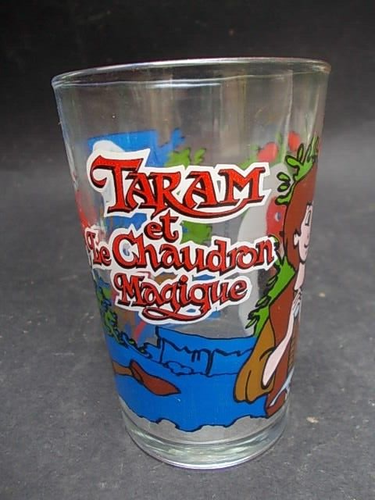 WALT DISNEY verre Taram Chaudron magique dessin animé Black Cauldron ...