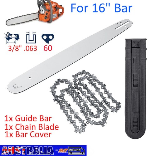 16" For Stihl Chainsaw 029 038 039 MS310 MS290 Bar & Chain 3/8 .063 ...