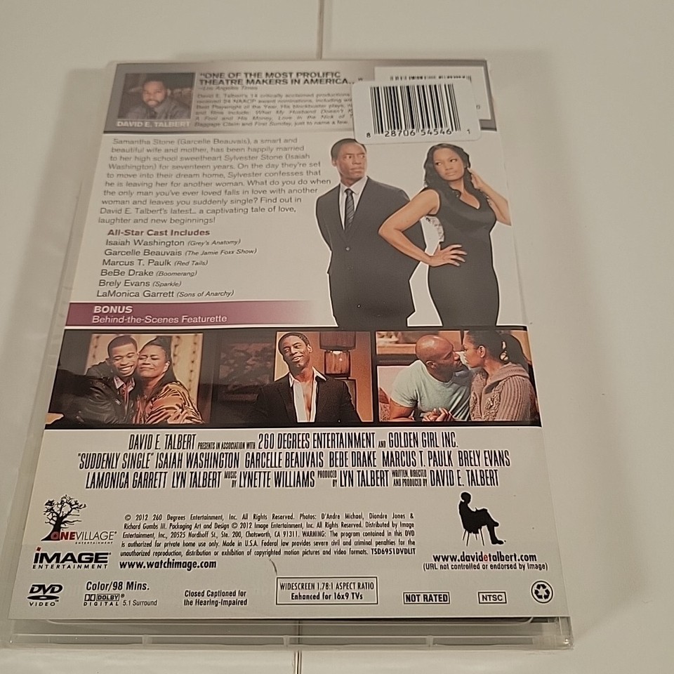 David E. Talbert's Suddenly Single DVDs 14381695120| eBay
