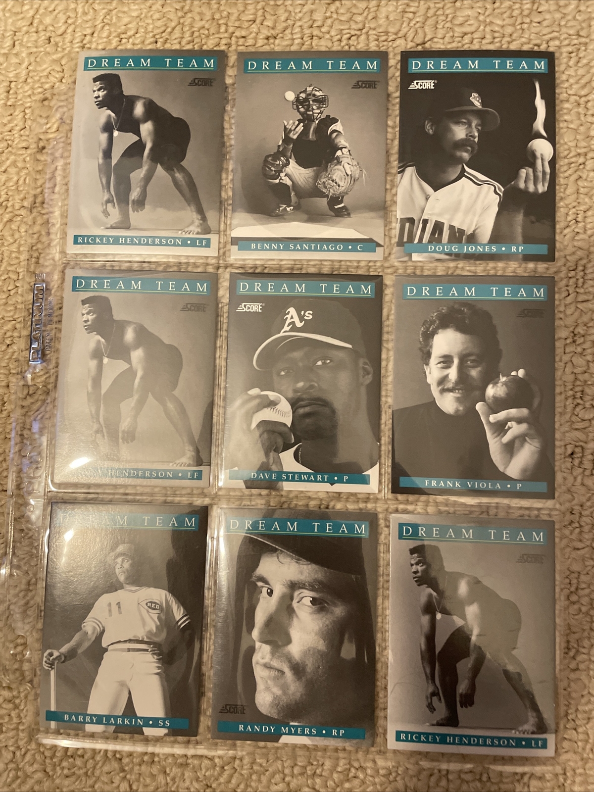 1991 Score Baseball Dream Team 31 Cards Griffey, Puckett, Canseco ...