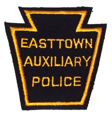 EASTTOWN – AUXILIARY POLICE - PENNSYLVANIA Police Patch KEYSTONE ...