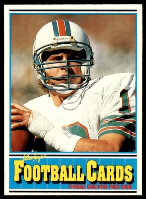 1990 ALLAN KAYE'S FOOTBALL CARD NEWS DAN MARINO L MIAMI DOLPHINS #4 | eBay