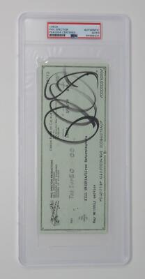 PHIL SPECTOR Signed Autograph Auto Check Slab JSA PSA | eBay