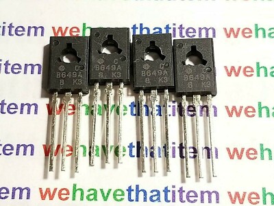 2SB649A / TRANSISTOR / TO126 / 4 PIECES (qzty) | eBay