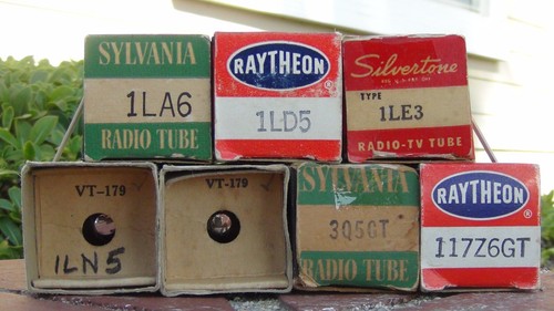 1LA6 1LN5 etc Complete Set NOS NIB Tube Set Zenith 7G605 Transoceanic ...
