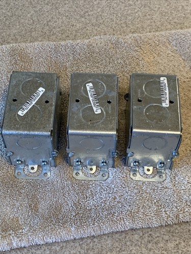 Raco 560 Steel Switch Box With Knockout, 2-3/4", 14.0 Cu. In ...