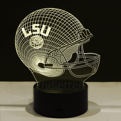 LSU Tigers Louisiana Joe Burrow College Football LED Light Lamp ...