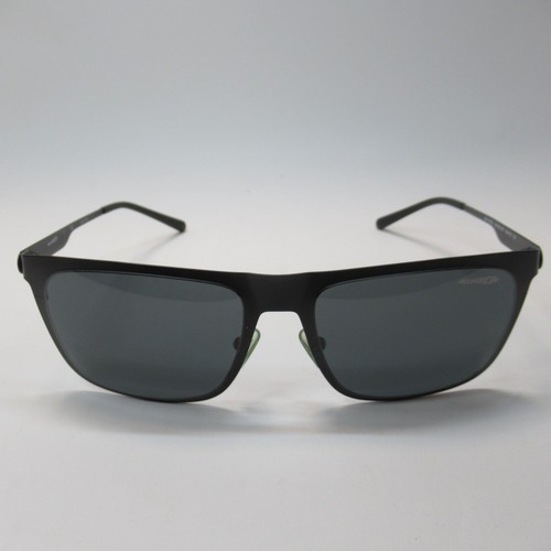 Arnette 3076-501/87 Back Side Square Sunglasses 56[]18 Designer Black ...
