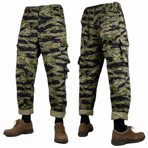 Vietnam War US Army Tiger Stripe Camo TCU Trousers Pants Size XL | eBay