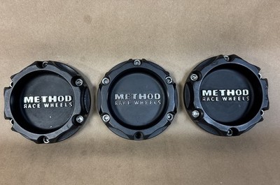 Method Race Wheels Matte Black Center Cap, CP-1922B89-S1, 306, 301, 304 ...