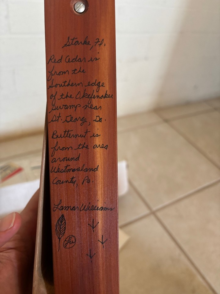 Lamar Williams Butternut Red Cedar Turkey Call Collectible Field-Ready ...