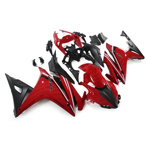 ABS Fairings for Honda CBR500R 2016 2017 2018 17 18 Red Black Motor ...
