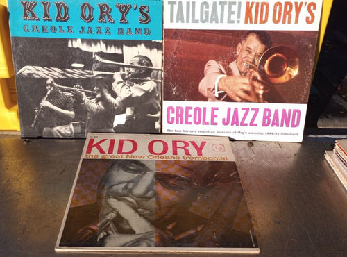 JAZZ LOT, 3 LPS BY KID ORY, Spin Cleaned !! | eBay